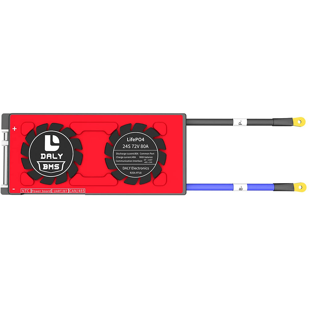 Daly smart bms LifePO4 24S 72V 60A bluetooth BMS board 18 66 128 – BATTERYINT