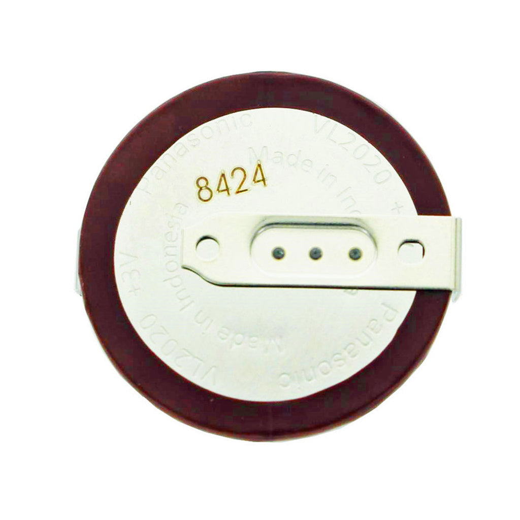 3.0 v 20mAh VL2020-1HF button cell vanadium lithium battery, rechargea ...