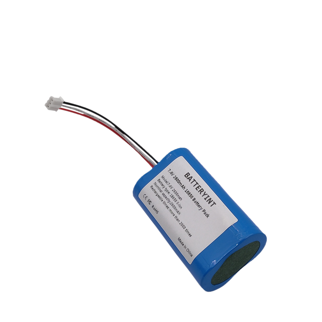 NTC Protection 7.4v 18650 2s1p 2600mAh Battery Pack Pcb And Connector ...