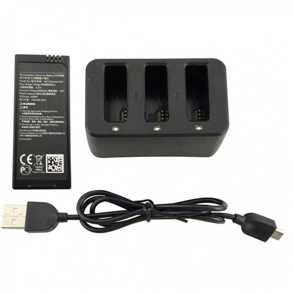 3.8V 1100mAh Lithium Battery with Charger for TELLO Drone Camera Acces ...